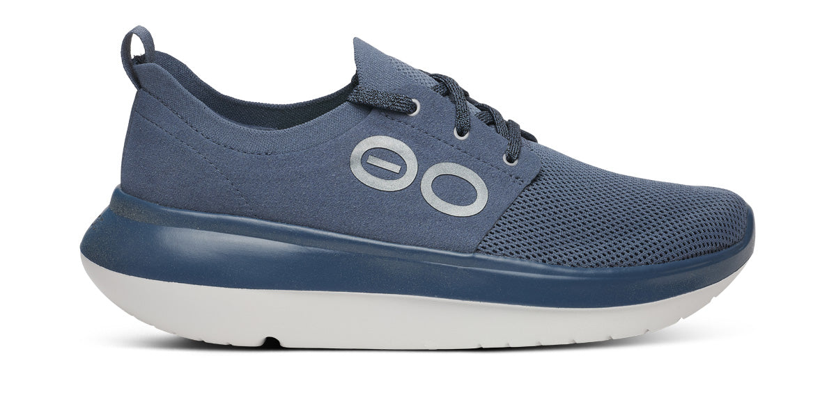 Men's OOmy Stride - Moroccan Blue – OOFOS